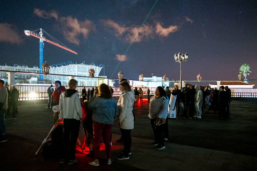 El Astrofest apaga todas las luces de El Paso para disfrutar del cielo ...
